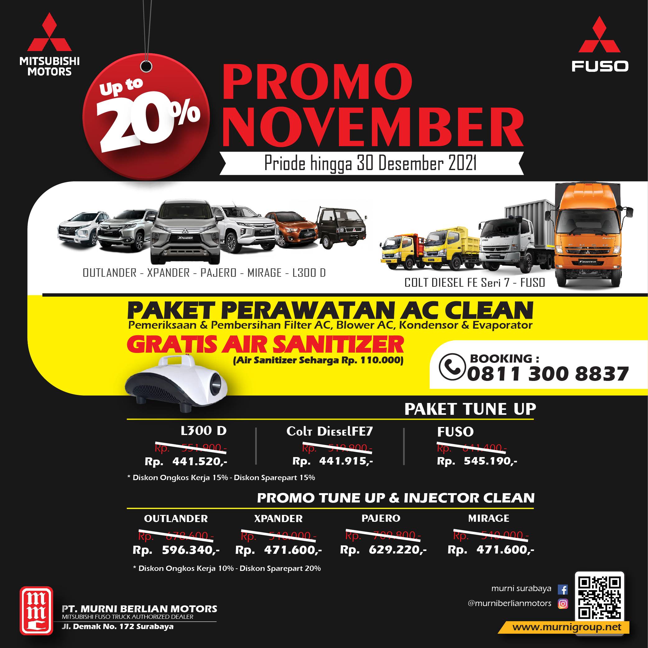 PROMO NOVEMBER - PT MURNI BERLIAN MOTORS
